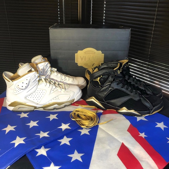 Nike | Shoes | Nike Air Jordan Retro 67 Golden Moments Pack | Poshmark